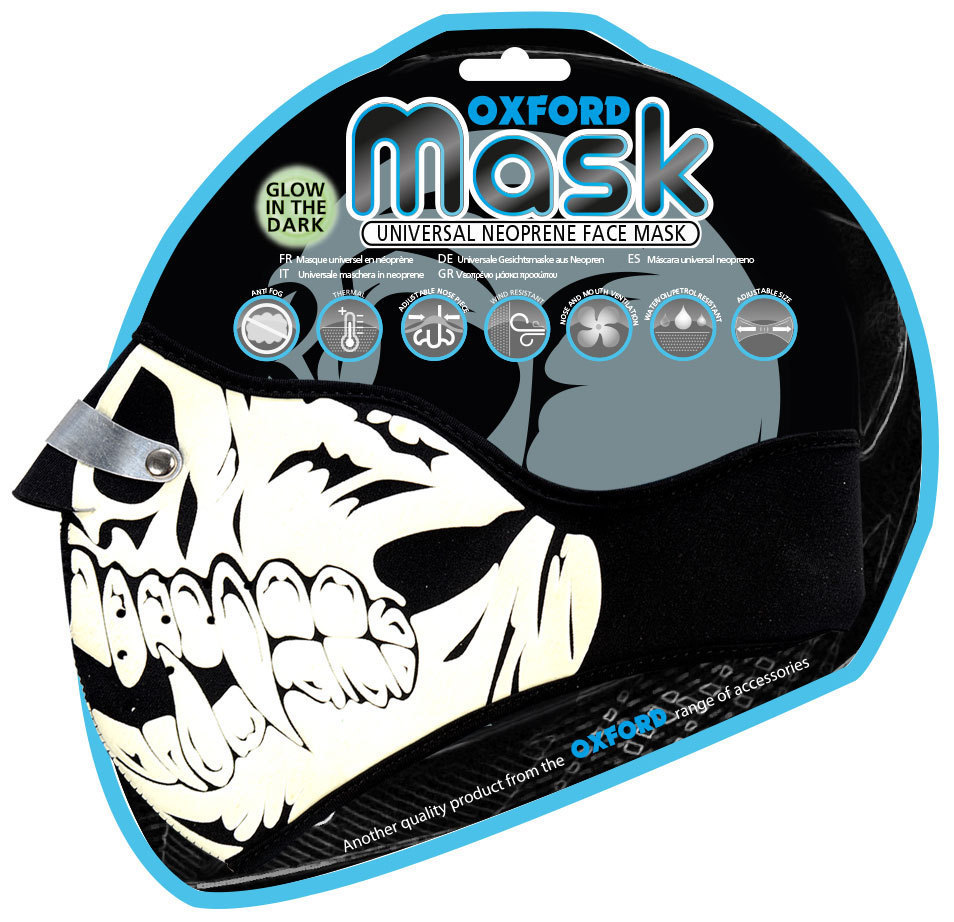 Oxford Mask Glow Skull Face Mask - buy cheap FC-Moto