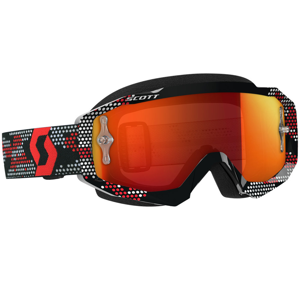 Scott Hustle MX Motocross Goggles Chrome - buy cheap FC-Moto