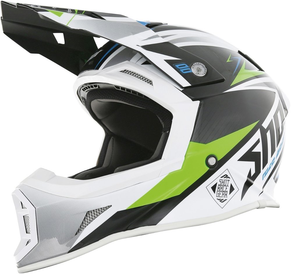 Shot Striker Maroon Motocross Helmet - buy cheap FC-Moto