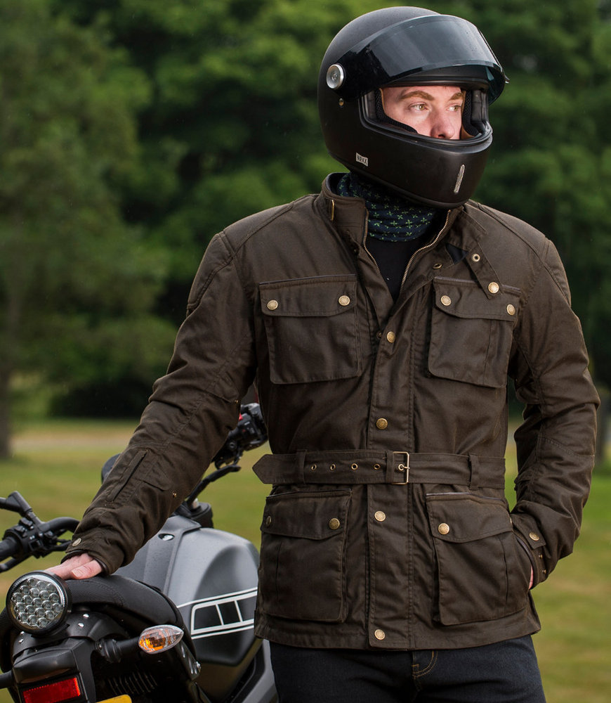 Merlin Kurkbury Motorcycle Waxed Jacket - buy cheap FC-Moto