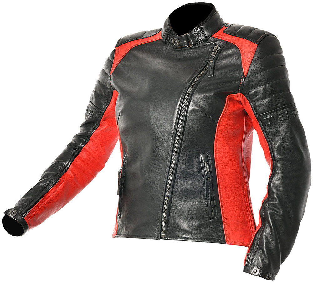 Overlap Tina Ladies Motorcycle Leather Jacket Damska skórzana kurtka ...