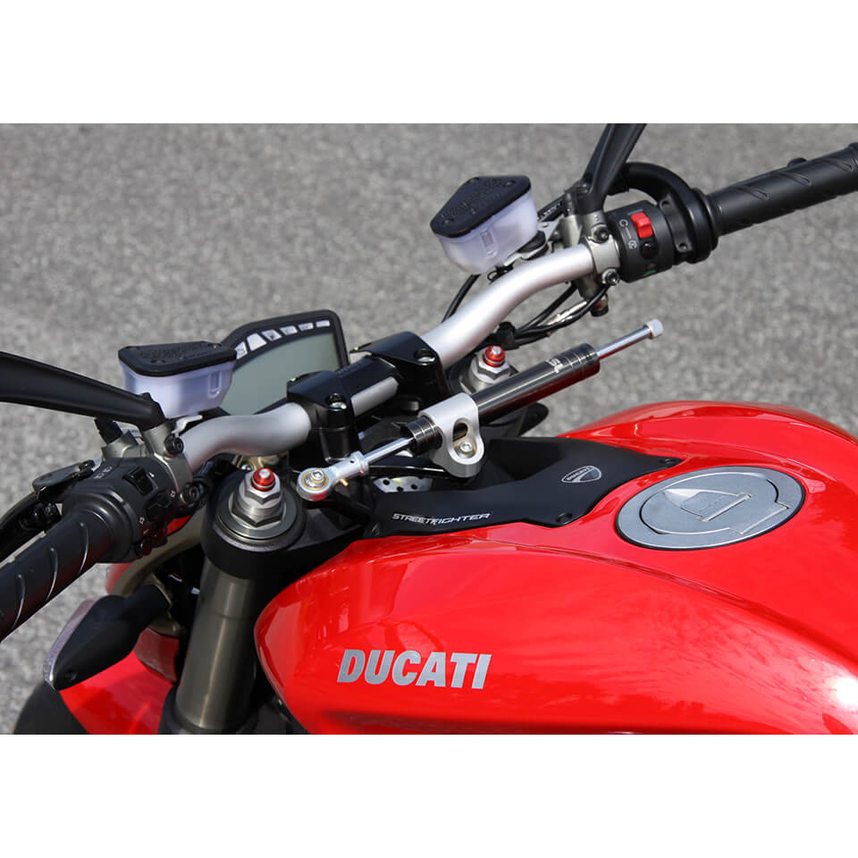 LSL Steering damper kit DUCATI Streetfighter, titanium - buy cheap FC-Moto