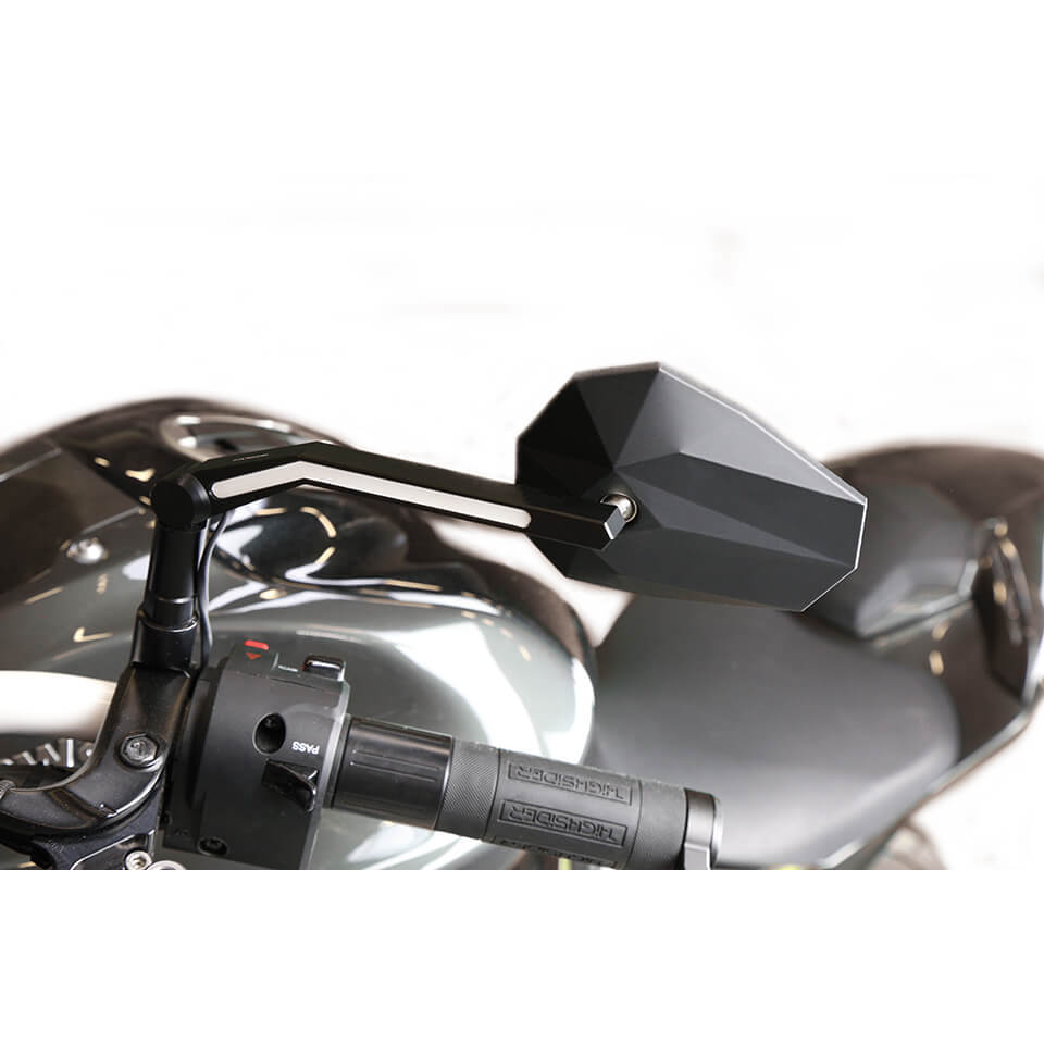 HIGHSIDER STEALTH-X3 spiegel met LED positie licht - buy cheap FC-Moto