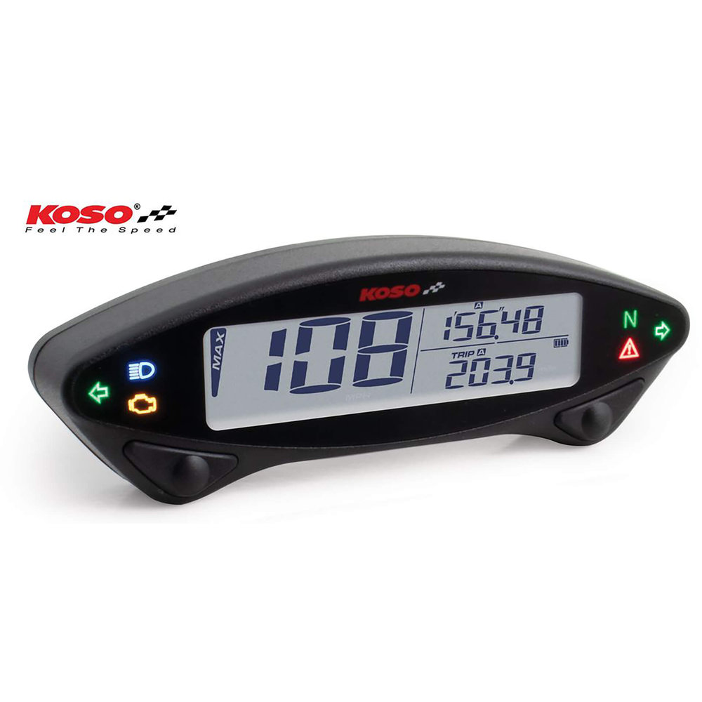 VElocímetro digital KOSO, DB EX-02 - mejores precios FC-Moto