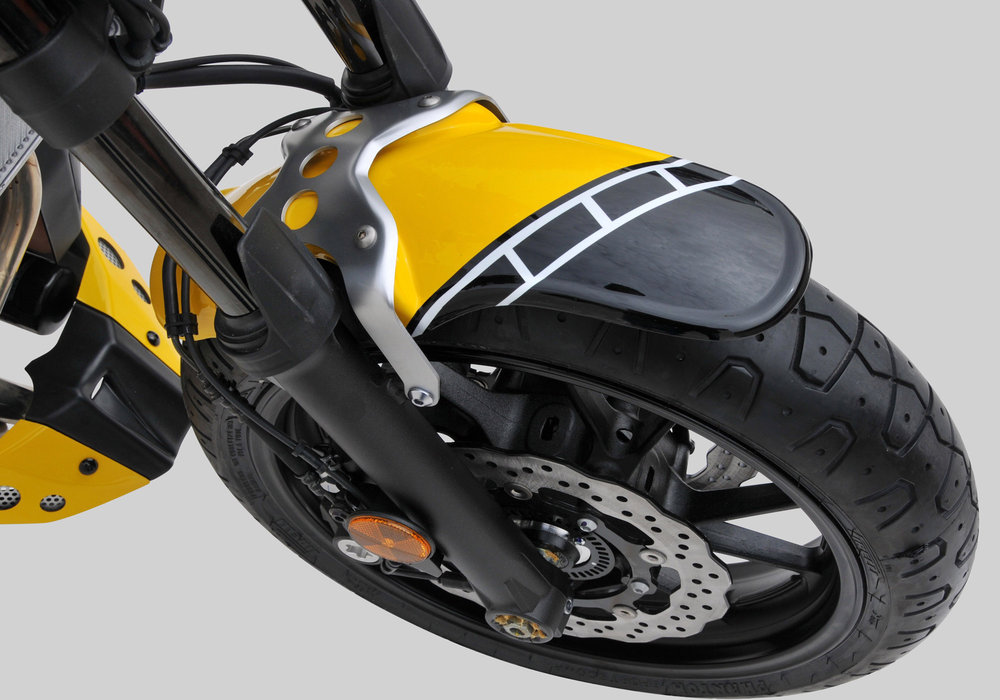 BODYSTYLE front fender ABS plastics matt grey - buy cheap FC-Moto