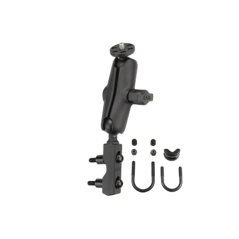 RAM Mounts Motorcycle camera mount with 1/4 inch-20 grub screw - with ...