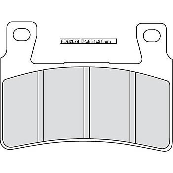 FERODO Sinter Racing Brake Pad FDB 2079 XRAC - mejores precios FC-Moto