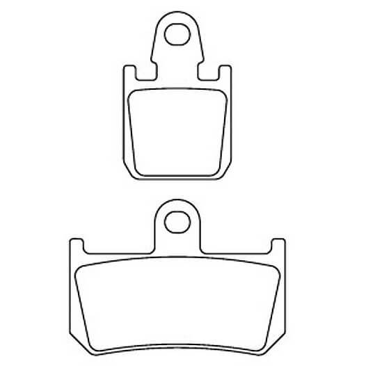 FERODO Sinter Racing bromsbelägg FDB 2217 XRAC - bästa priserna FC-Moto