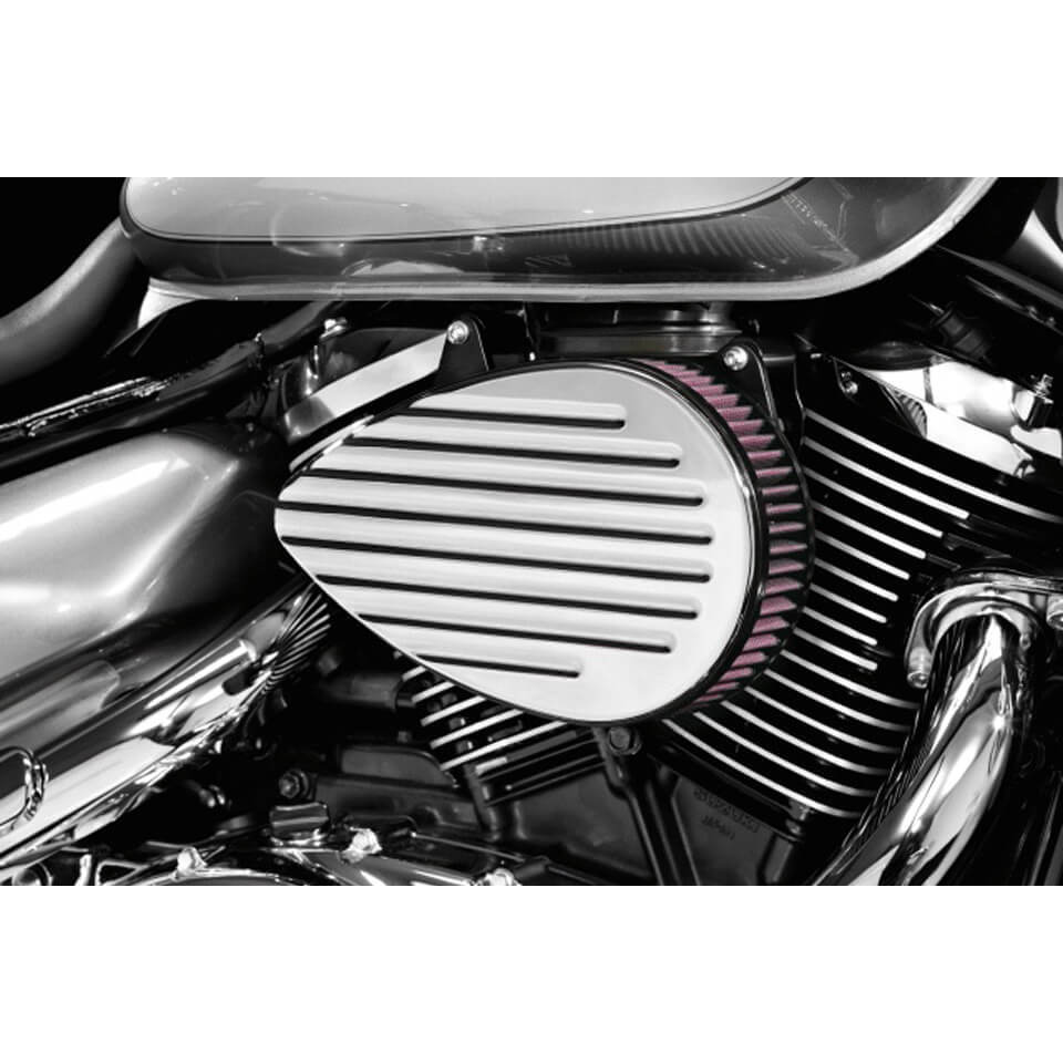 HIGHWAY HAWK Luftfilter Tech Glide verchromt f. VT 750 DC 07 - günstig ...