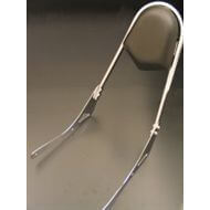 HIGHWAY HAWK Backrest passenger seat, Sissybar WIDE complete, HONDA VTX ...