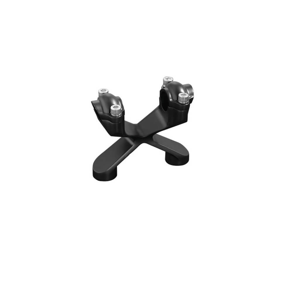 HIGHWAY HAWK Cross Riser for inch handlebars, black - buy cheap FC-Moto