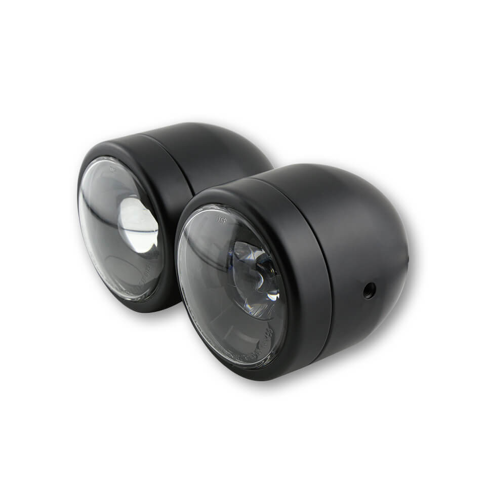SHIN YO LED headlight TWIN, side mounting - buy cheap FC-Moto