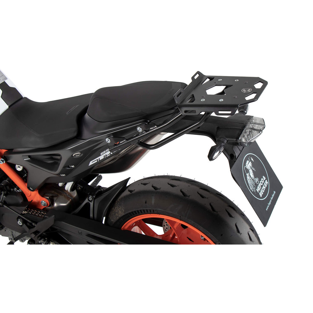 HEPCO & BECKER Minirack soft luggage rear rack black, 890 Duke R, 2020 ...