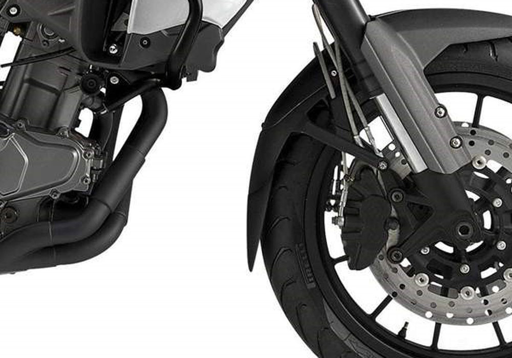 BODYSTYLE front fender extension ABS plastics matt black - buy cheap FC ...