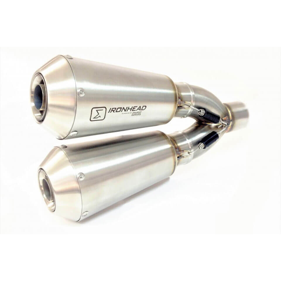 IRONHEAD Stainless steel exhaust Brixton CROSSFIRE 500 X, RACING - buy ...