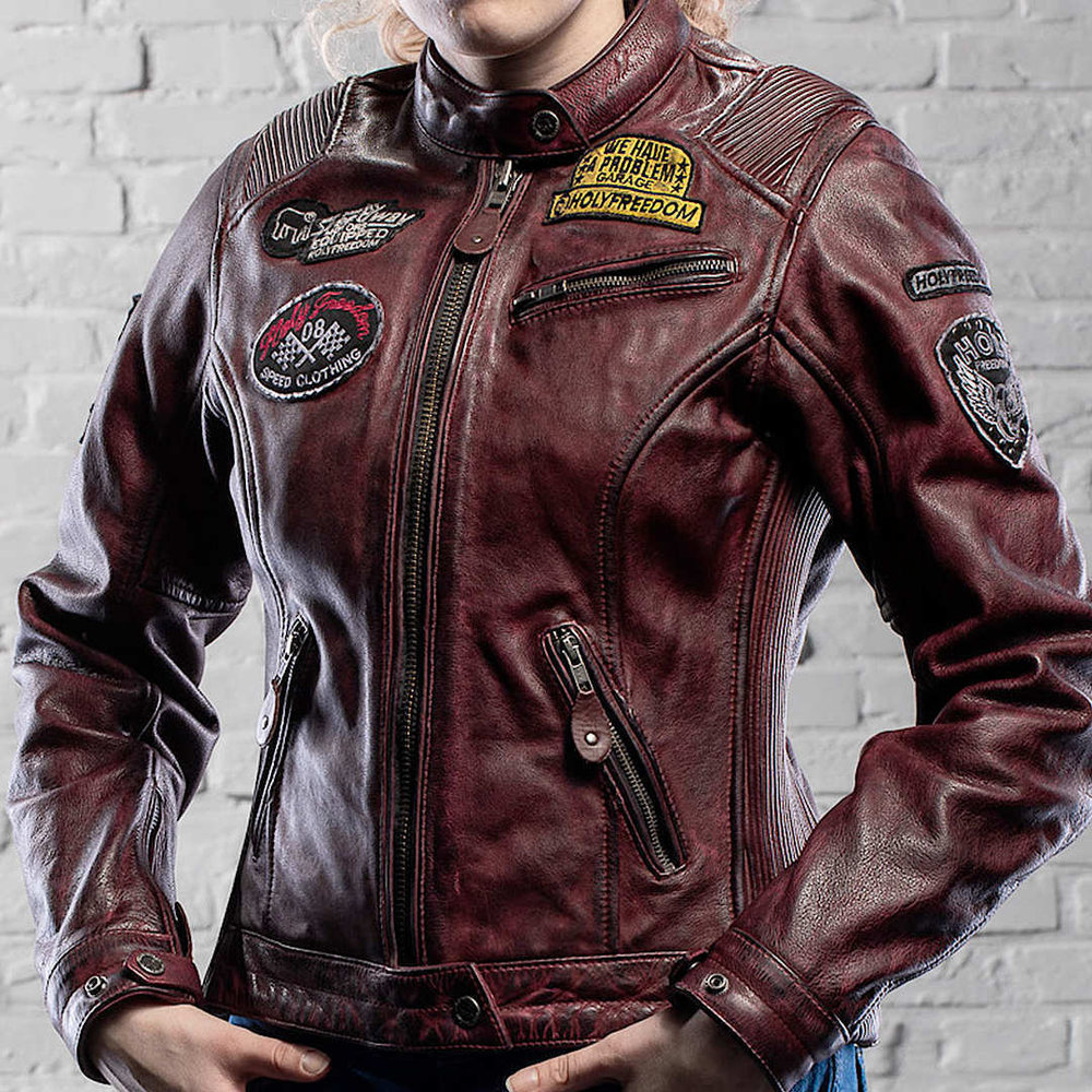 HolyFreedom Zero Damen Motorrad Lederjacke - günstig kaufen FC-Moto