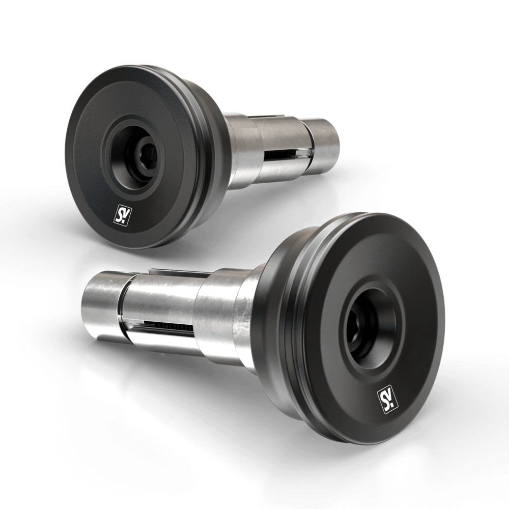 SHIN YO CIRCULA-XS handlebar weights, black - buy cheap FC-Moto