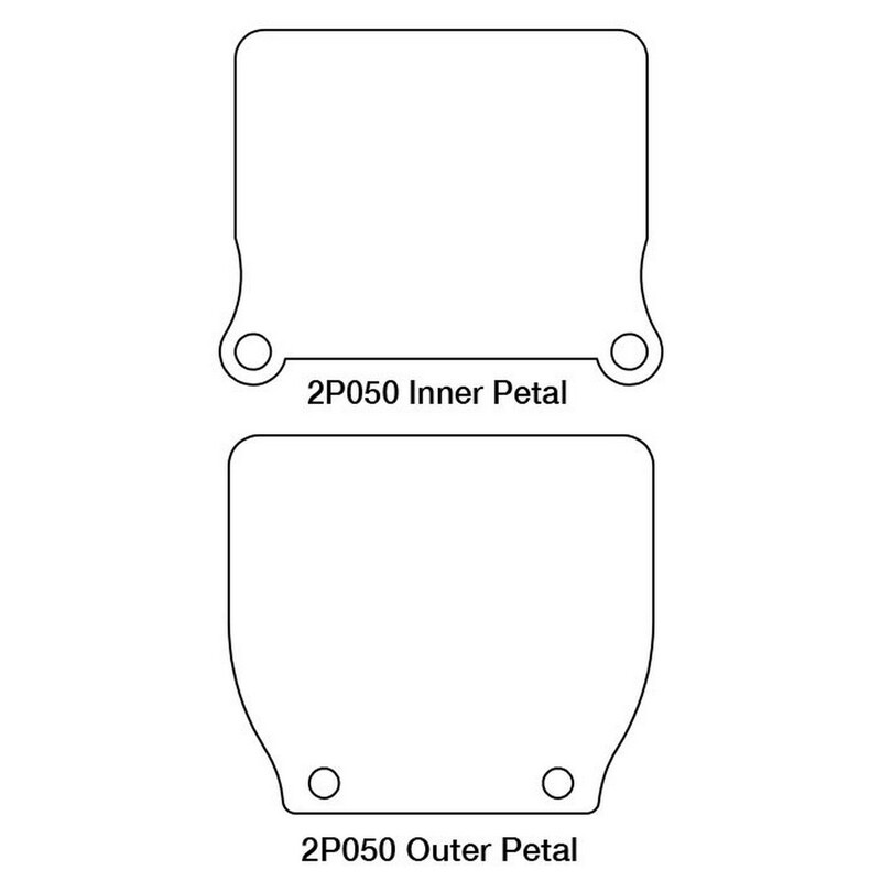 V-FORCE SPARE REEDS FOR REED VALVE SYSTEM 2 - buy cheap FC-Moto