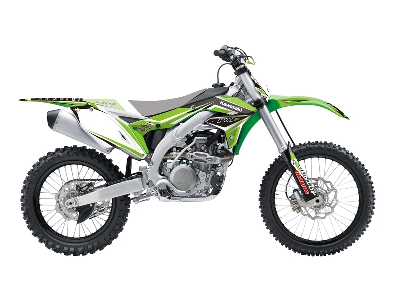 Blackbird Dream Graphic 4 Graphic Kit Kawasaki KX450F - buy cheap FC-Moto