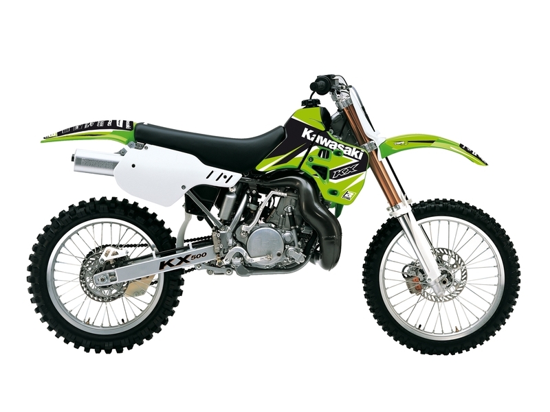 Blackbird Dream Graphic 4 Graphic Kit Kawasaki KX500 - buy cheap FC-Moto