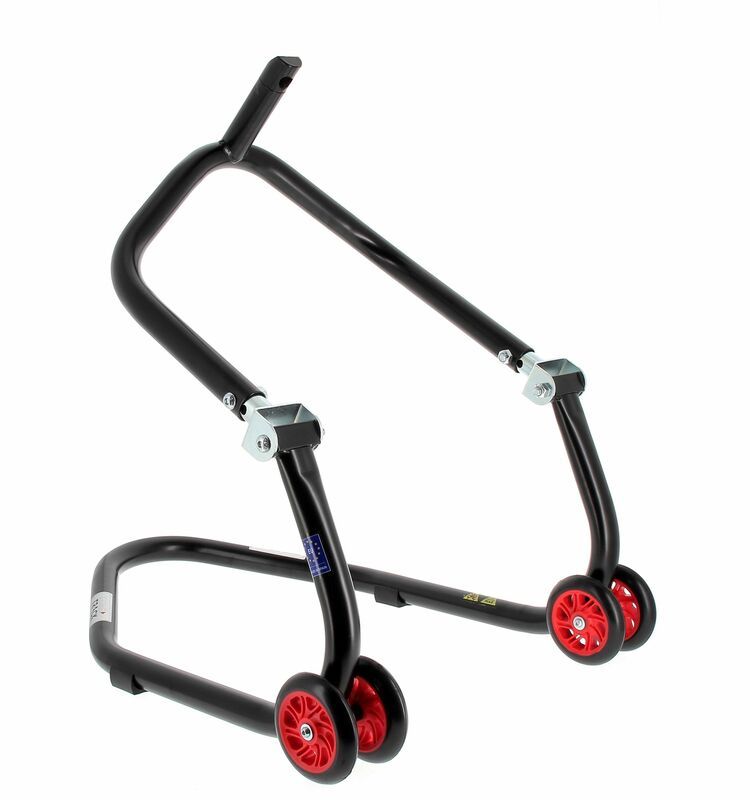 Bihr Home Track Under Triple Clamp Front Paddock Stand Matt Black Red ...