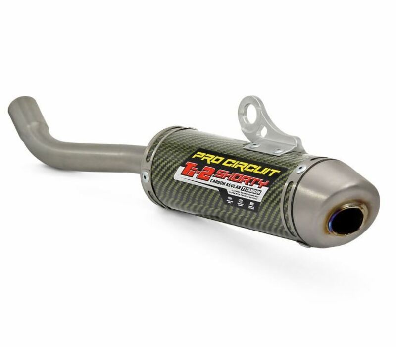 PRO CIRCUIT Ti-2 Muffler Carbon/Titanium End Cap Yamaha YZ-125 - buy ...