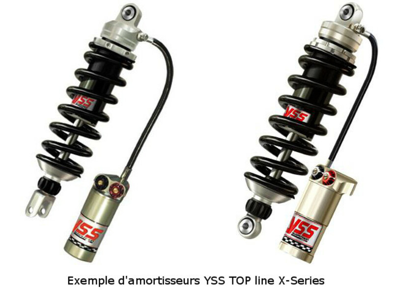 YSS RD222 Twin Rear Shock Absorbers - buy cheap FC-Moto