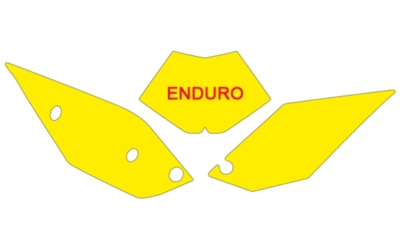 Blackbird Plate Stickers Green Beta RR - buy cheap FC-Moto