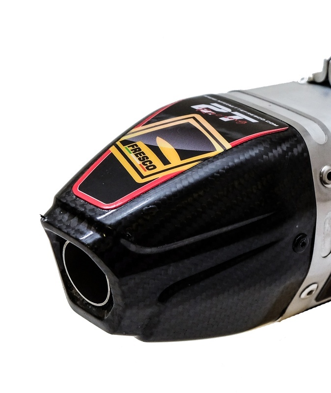 Fresco Carbon End Cap 2 Strokes Engine - buy cheap FC-Moto