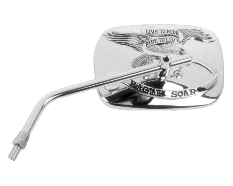 V PARTS Eagle Spirit Mirror Universal - Chrome (1pc) - buy cheap FC-Moto