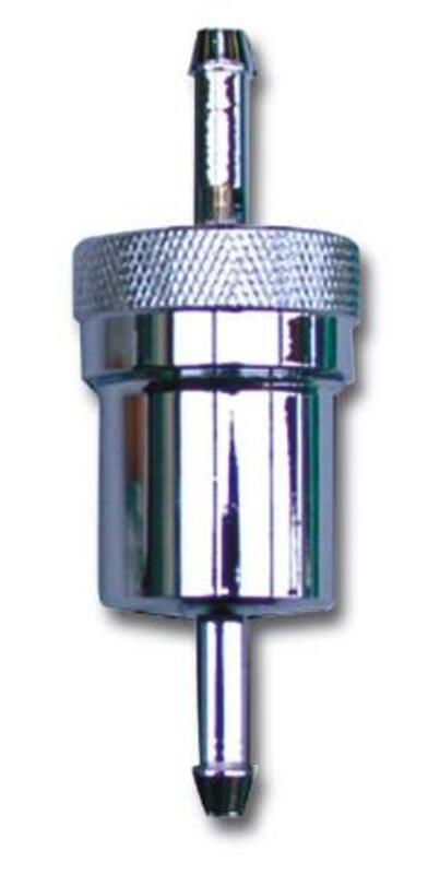 Bihr Fuel Filter Round Aluminium Removable L=75mm - buy cheap FC-Moto