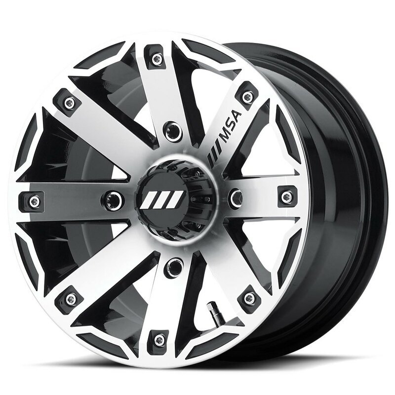MSA WHEELS M33 Clutch Utility Rim - Black 14x7 - buy cheap FC-Moto