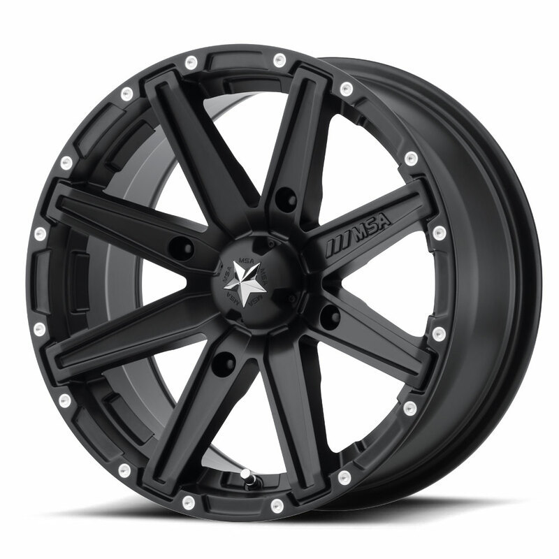 MSA WHEELS M33 Clutch Utility Rim - Black 14x7 - buy cheap FC-Moto