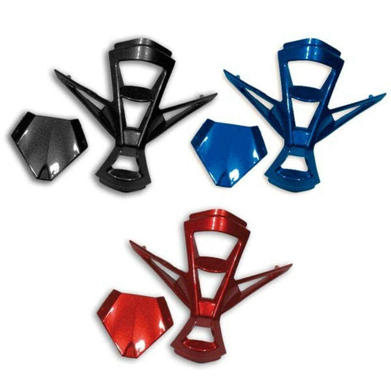 UFO Chin and Upper Vents Black for Warrior Helmet - buy cheap FC-Moto