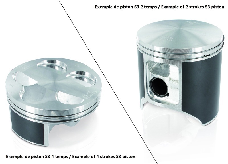 S3 Forged Piston Ø79,96mm Standard Compression TRS One 300 - buy cheap ...