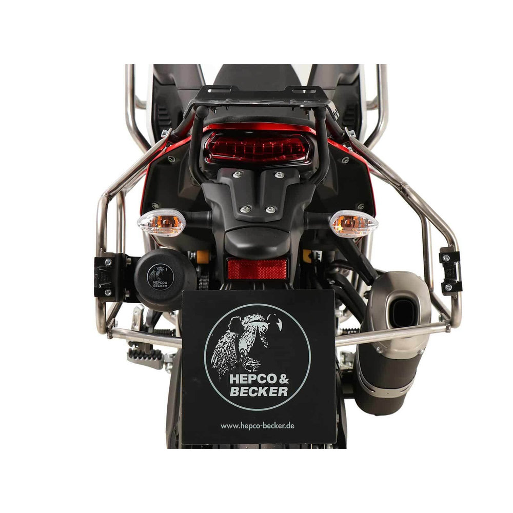 HEPCO & BECKER Case carrier cutout incl. Xplorer case Yamaha Ténéré 700 ...