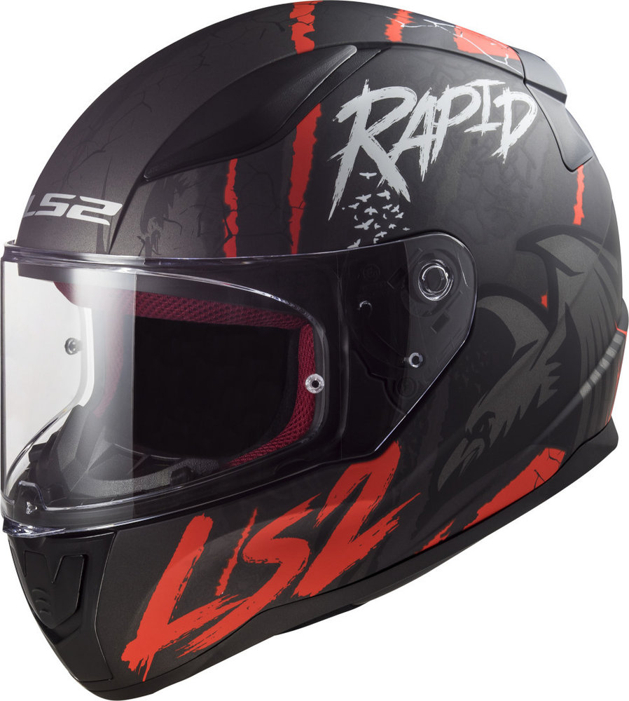 LS2 FF353 Rapid Raven Helmet - buy cheap FC-Moto