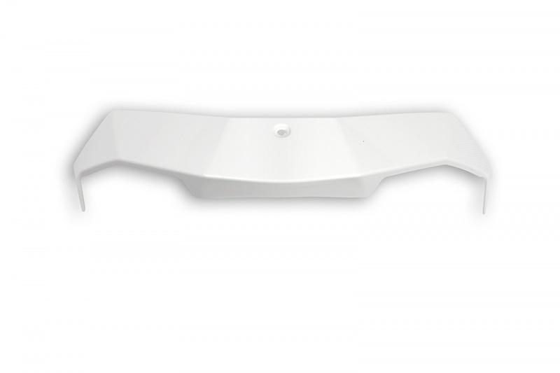 UFO Diamond Back Spoiler - White - buy cheap FC-Moto
