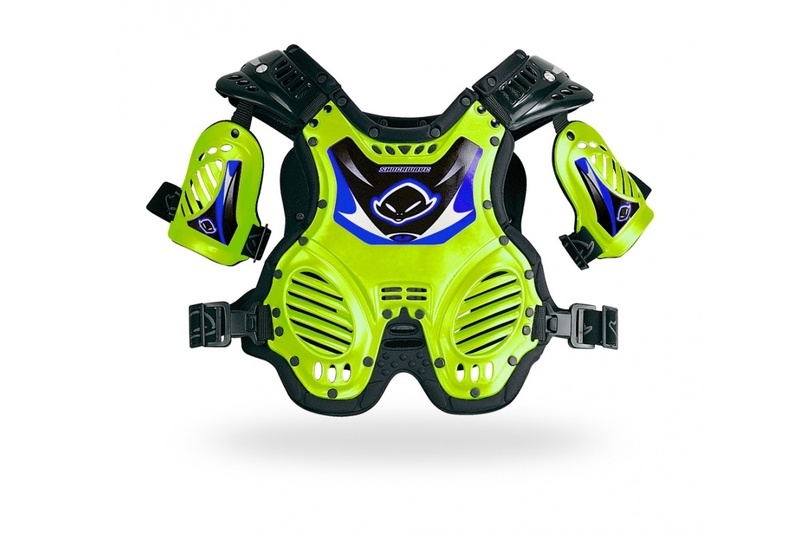 UFO Shock Wave Chest Protector Neon Yellow 4-8 Years Kid Size - buy ...