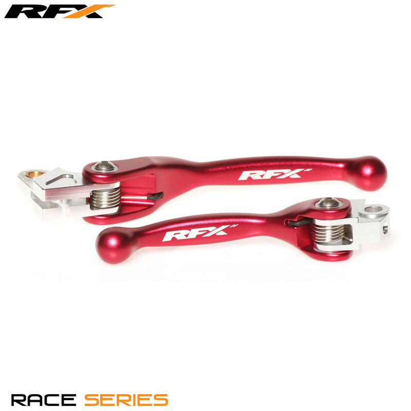 RFX Race Forged Flexible Lever Set (Red) - buy cheap FC-Moto