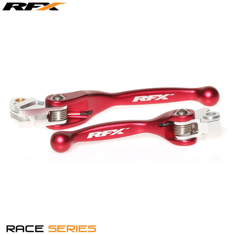 RFX Race Forged Flexible Lever Set (Red) - buy cheap FC-Moto