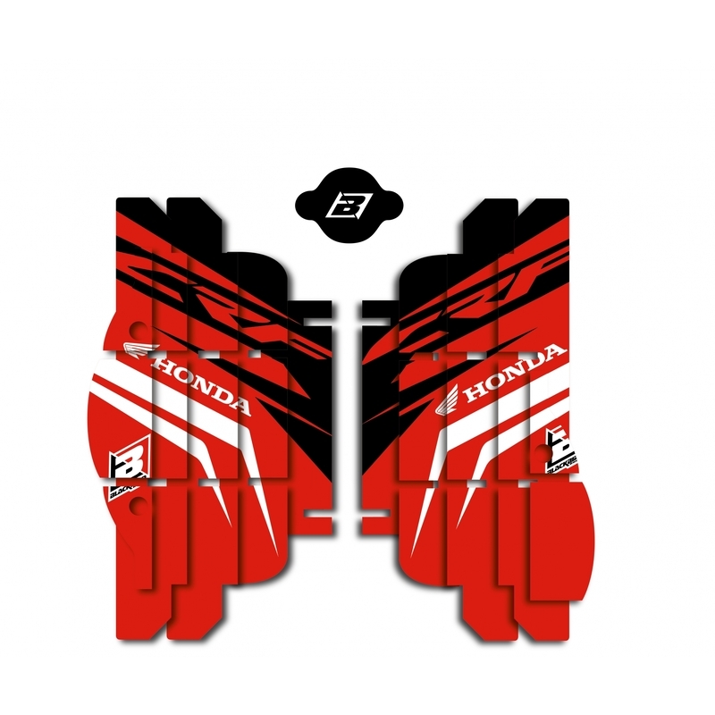 Blackbird Dream Graphic 4 Radiator Louvers Graphic Kit Honda CRF 250 ...