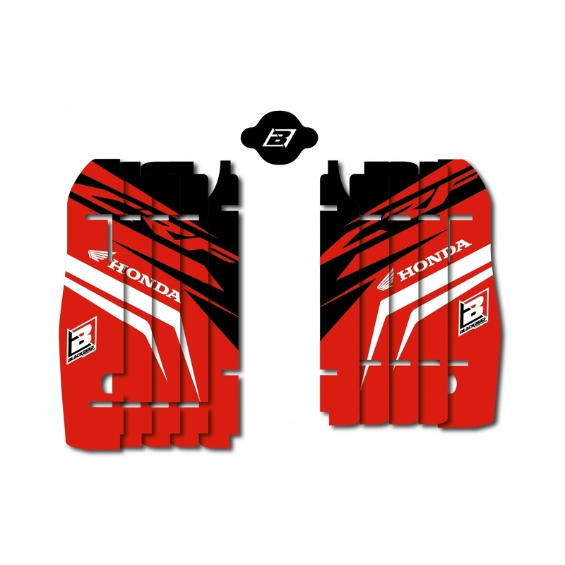 Blackbird Dream Graphic 4 Radiator Louvers Graphic Kit Honda CRF 450 ...