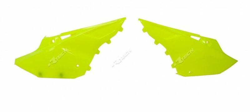 Race Tech Revolution Side Panels Neon Yellow - buy cheap FC-Moto