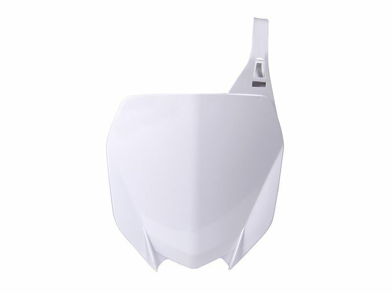Race Tech Front Number Plate White Yamaha YZ-450F - buy cheap FC-Moto