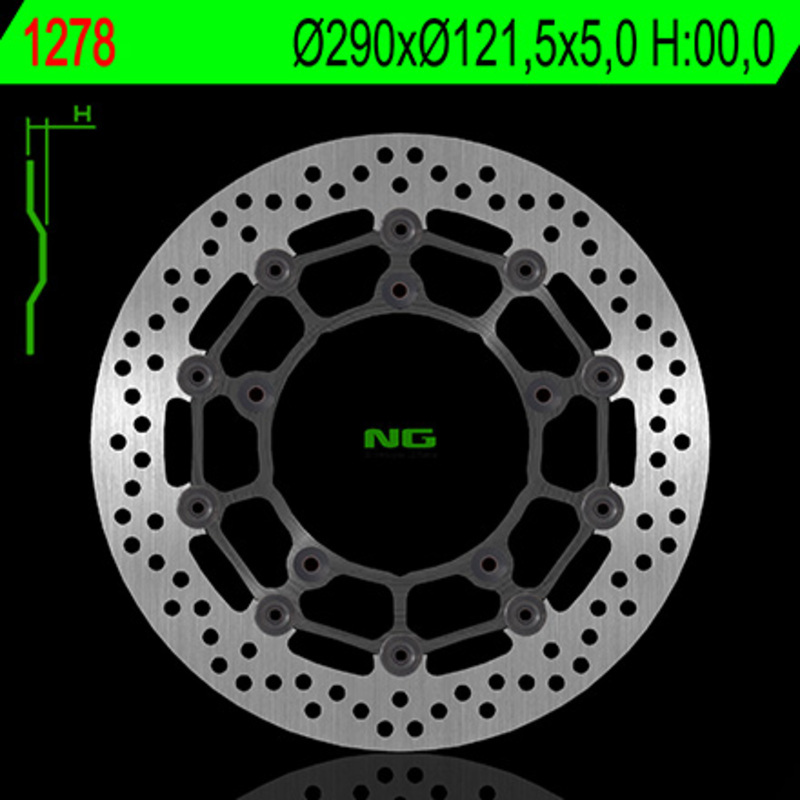 NG BRAKE DISC NG BRAKES Round Floati - buy cheap FC-Moto