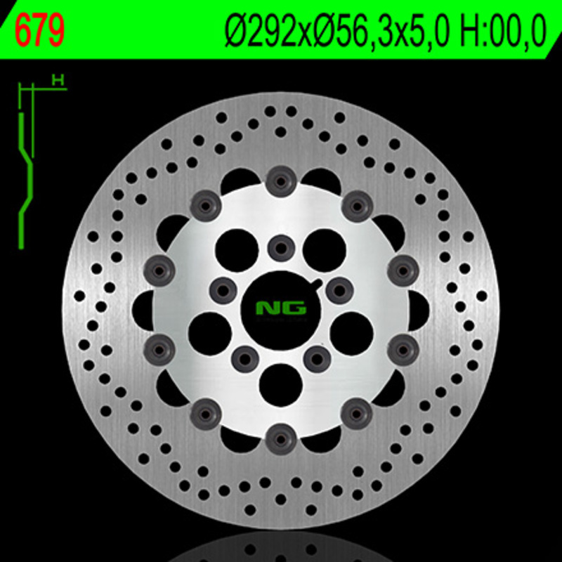 NG BRAKE DISC NG BRAKES Round Floati - buy cheap FC-Moto