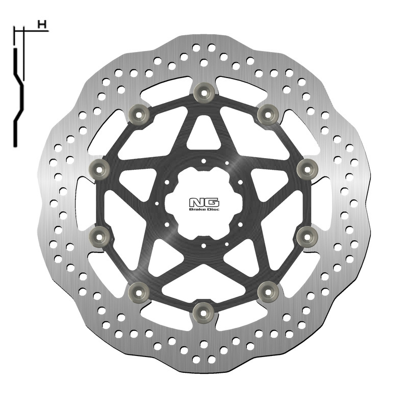 NG BRAKE DISC NG BRAKES Wave Floati - buy cheap FC-Moto