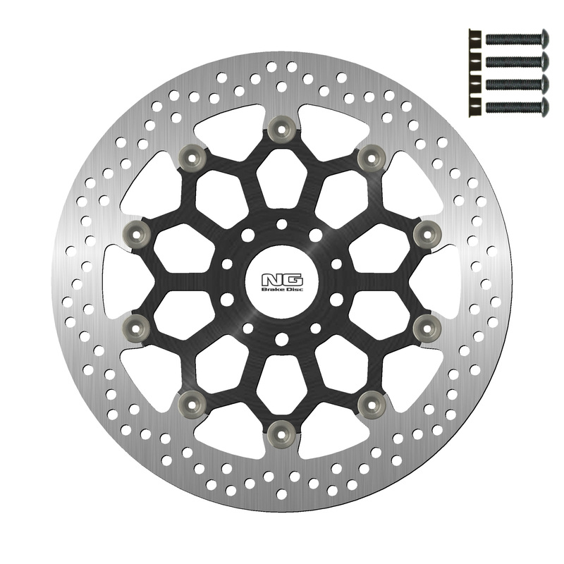 NG BRAKE DISC NG BRAKES Petal Semi-Floating Oversize Brake Disc - 320 ...