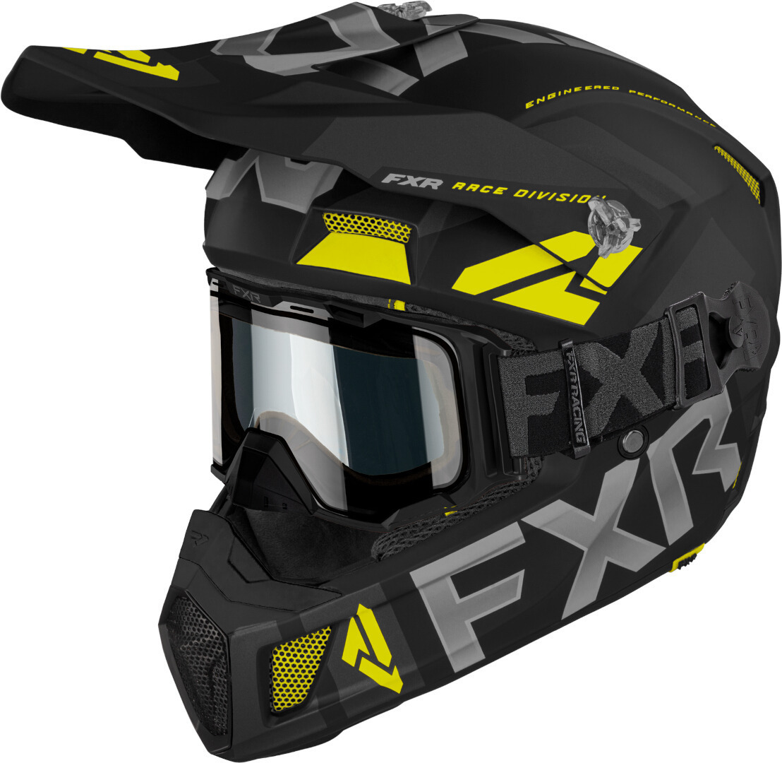 FXR Clutch Cold Stop QRS 2023 Snowmobile Helmet - buy cheap FC-Moto